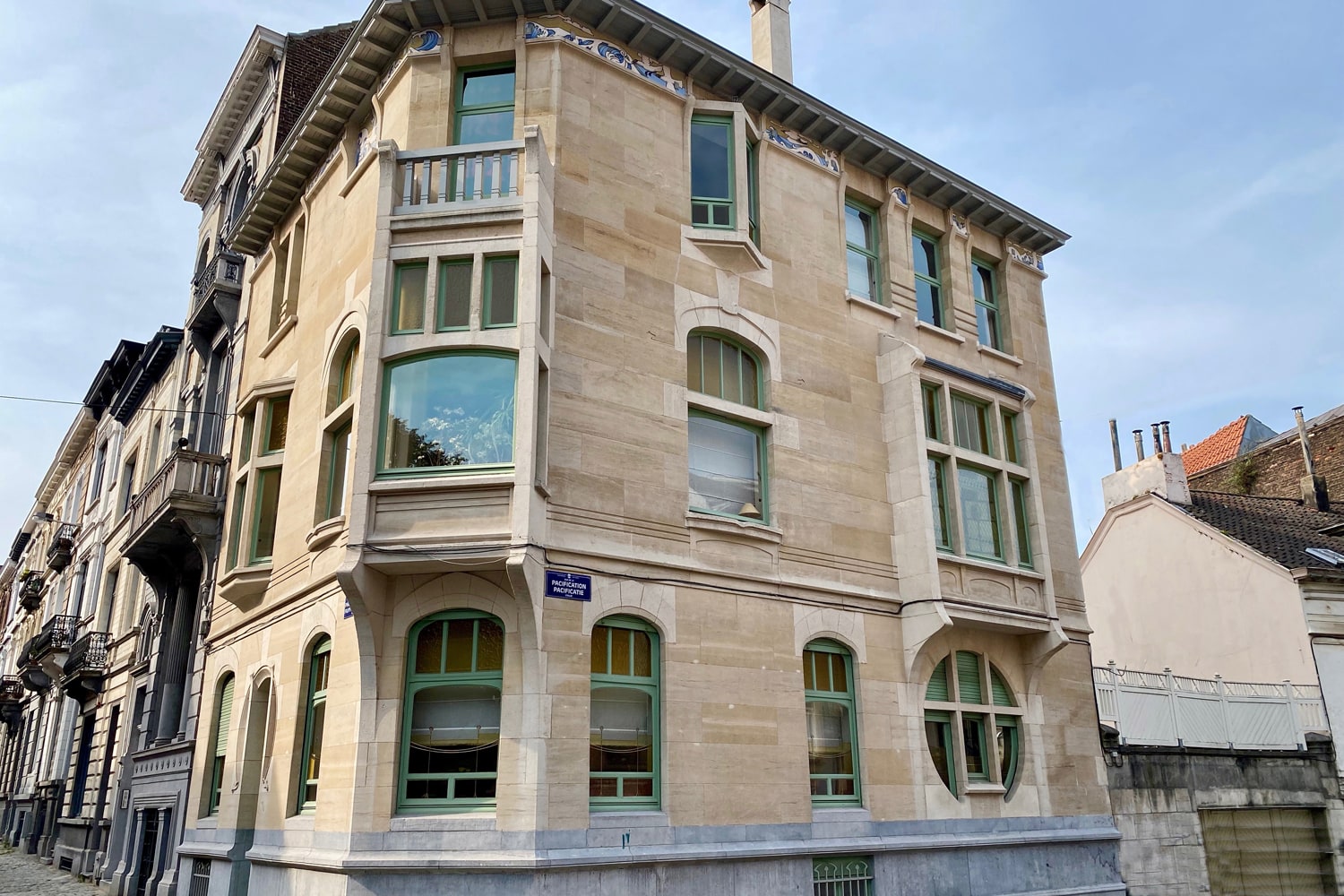 Architect Victor Taelemans’s personal dwelling | Admirable Art Nouveau