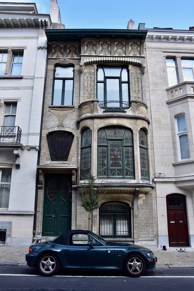 Art Nouveau terraced house | Admirable Art Nouveau