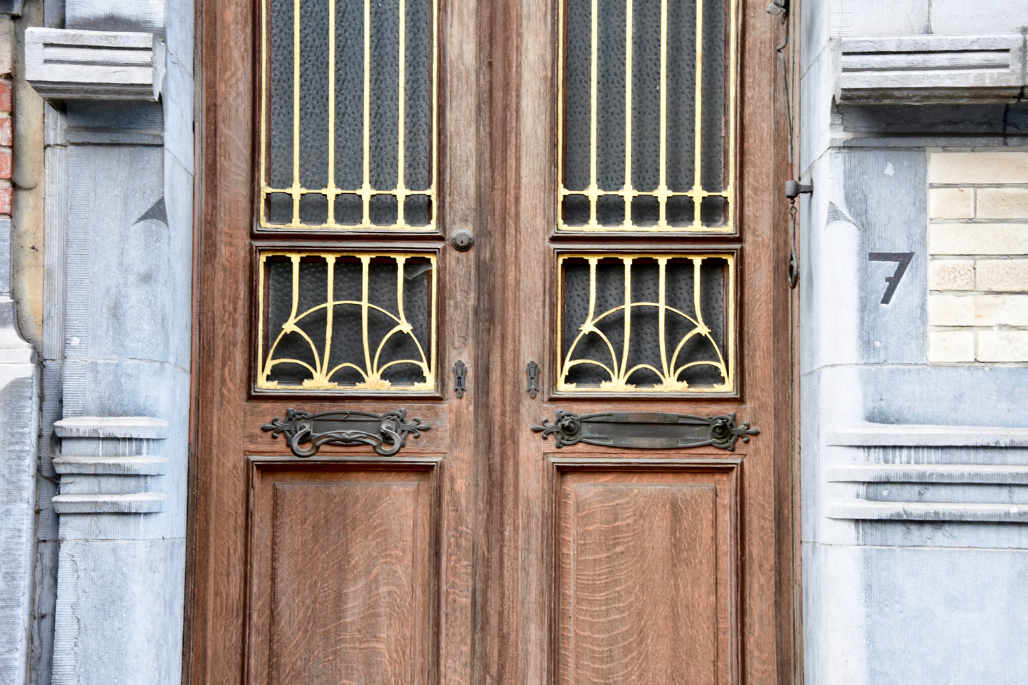 Terraced house by Henri Jacobs | Admirable Art Nouveau