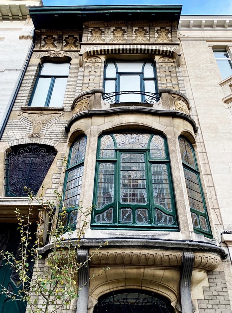 Art Nouveau terraced house | Admirable Art Nouveau