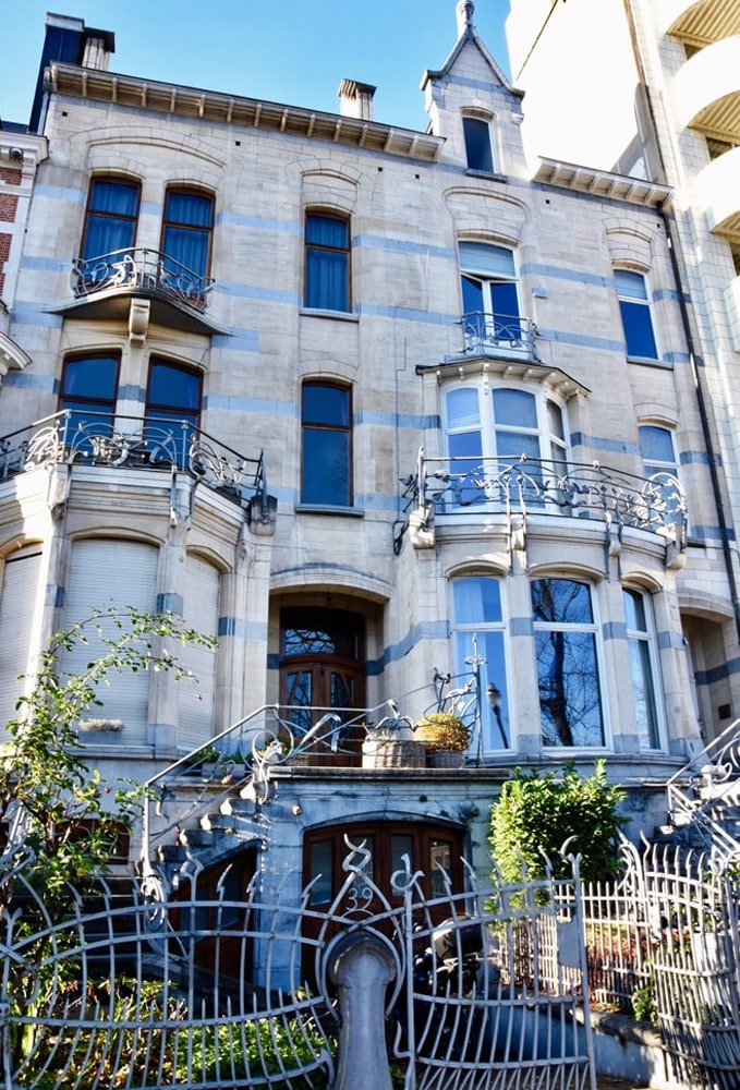 Double maison Art Nouveau | Admirable Art Nouveau