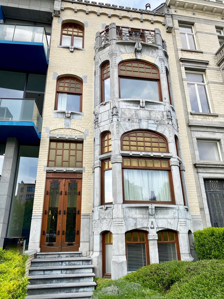 Art Nouveau Mansion by Paul Hamesse | Admirable Art Nouveau