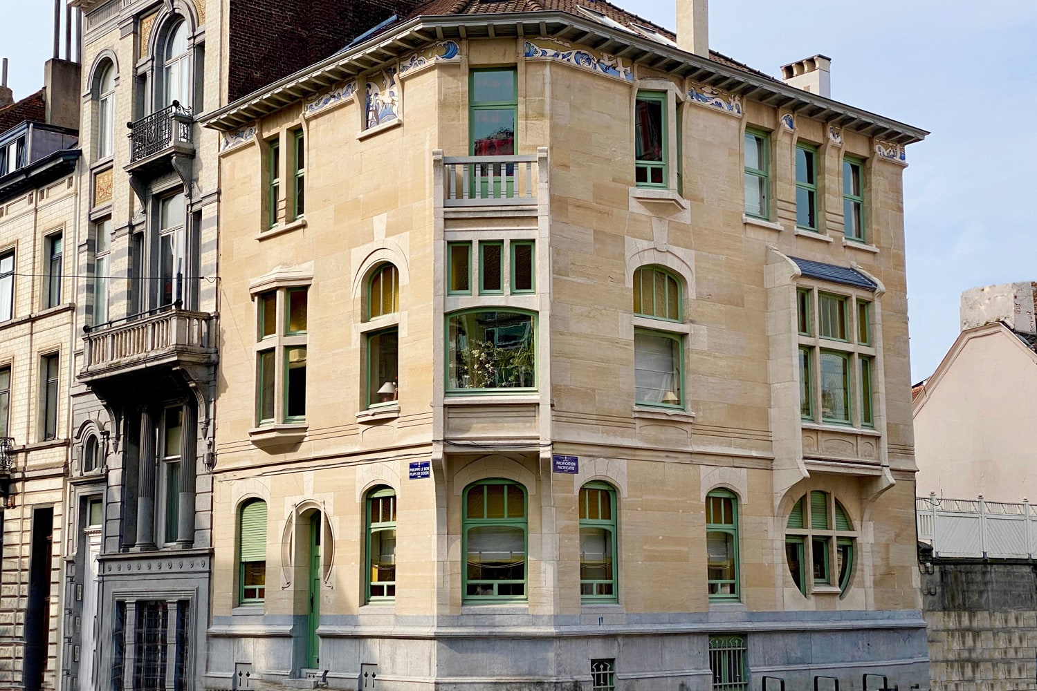 Architect Victor Taelemans’s personal dwelling | Admirable Art Nouveau