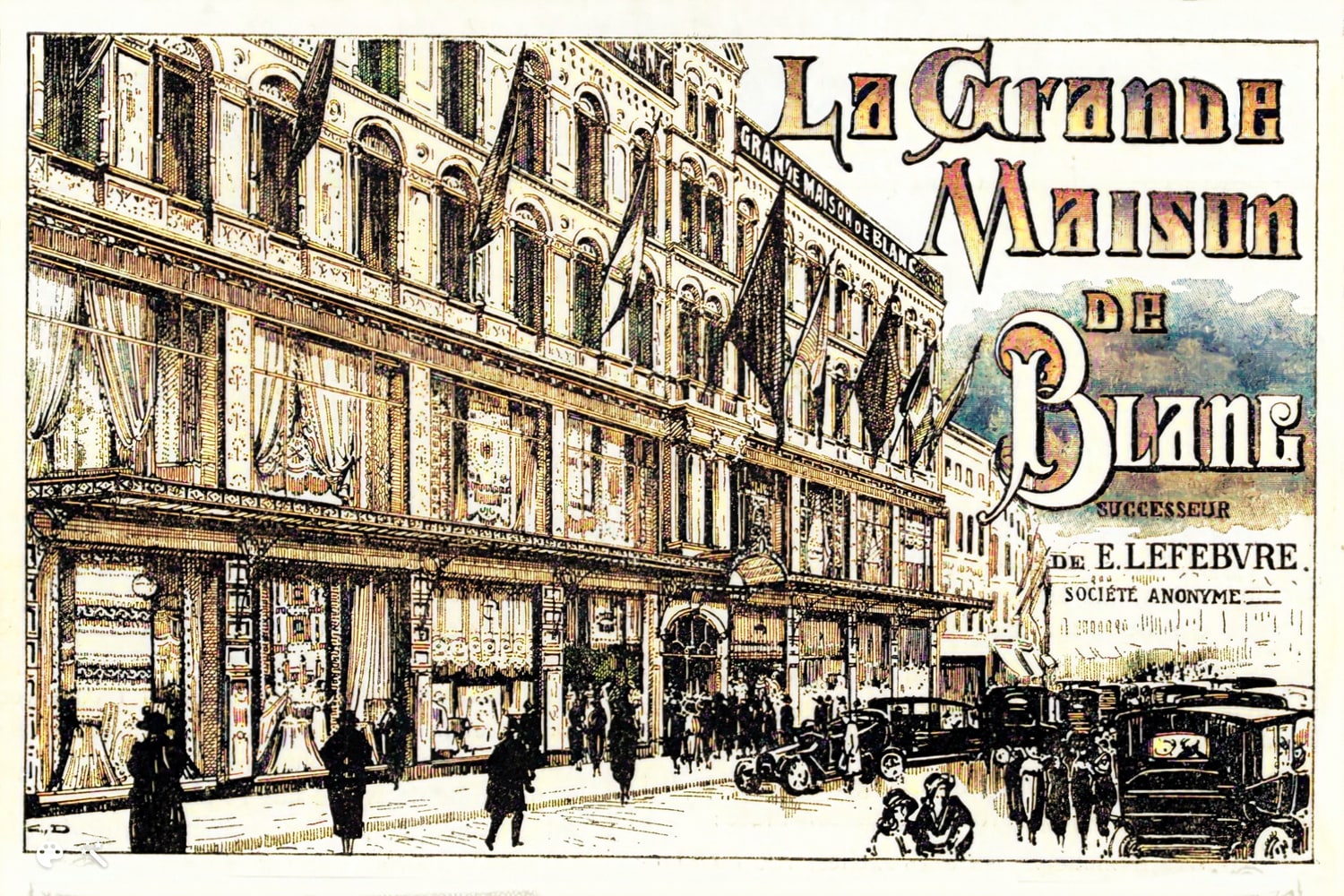 Former Grande Maison du Blanc | Admirable Art Nouveau