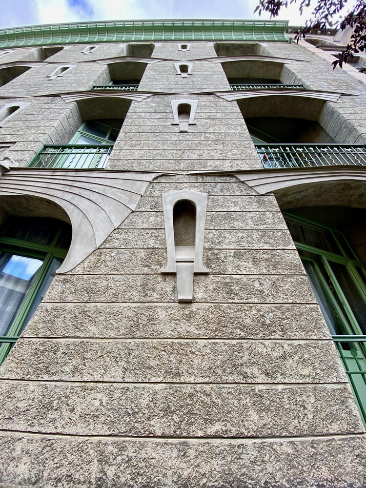 Social housing building - Marconi | Admirable Art Nouveau