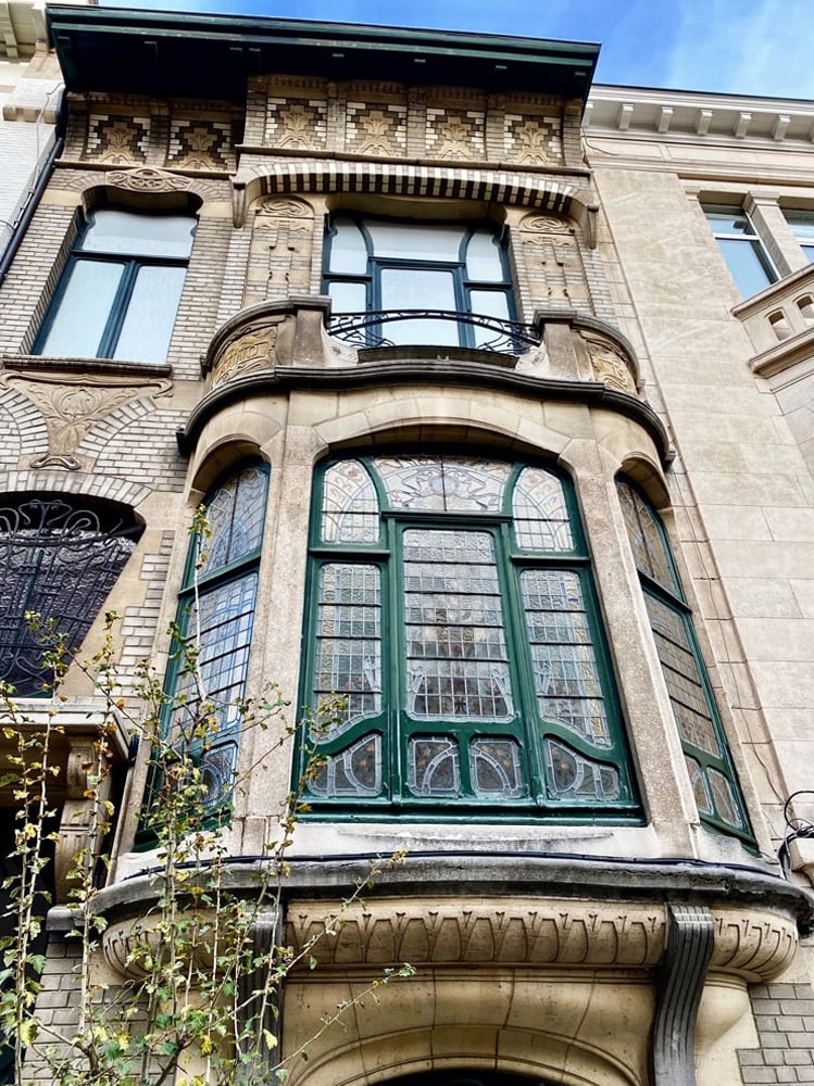Art Nouveau terraced house | Admirable Art Nouveau